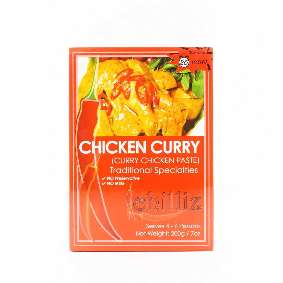 Chilliz Chicken Curry Paste 200G – ARC ASIAN GROCER