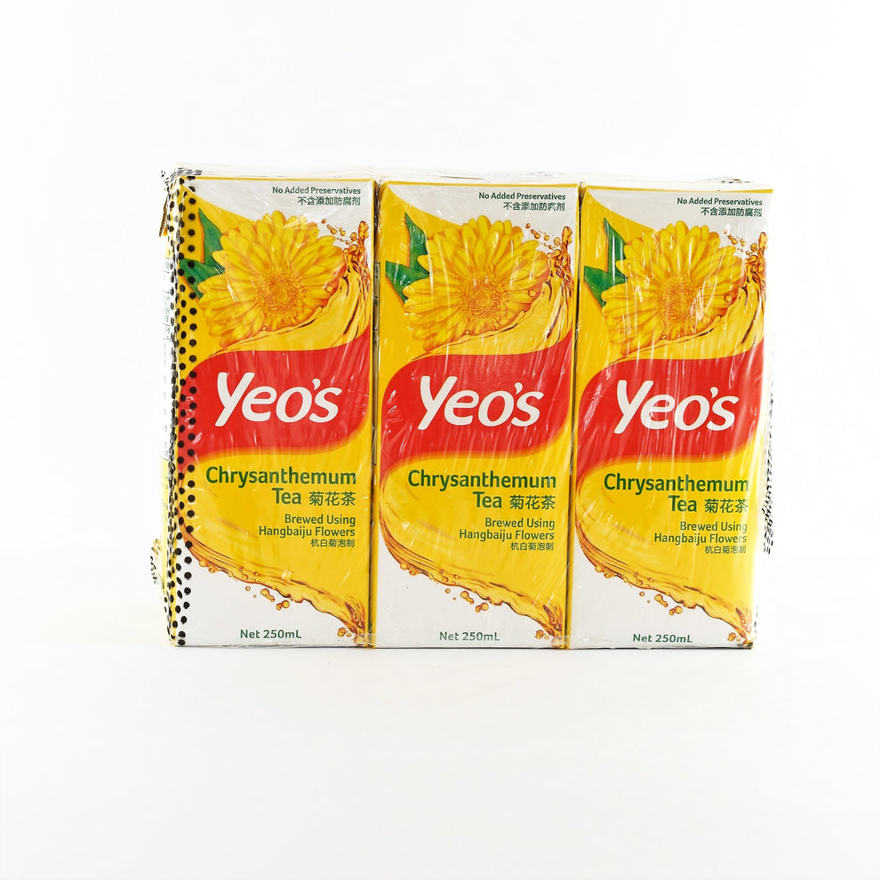 Yeo's Chrysanthemum Tea Drink 6*250ml – ARC ASIAN GROCER