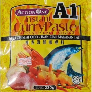 Action One A1 Fish or Seafood Curry Paste 230g – ARC ASIAN GROCER