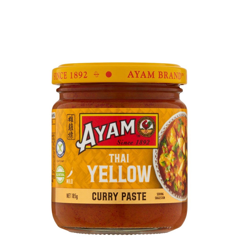 Ayam Thai Yellow Curry Paste 185g – ARC ASIAN GROCER
