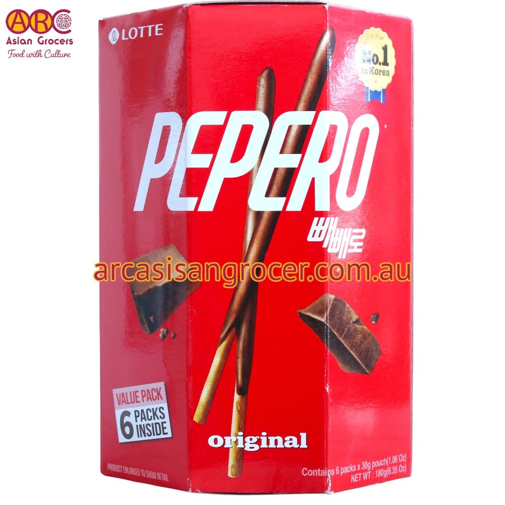 Lotte Pepero Original 180g – ARC ASIAN GROCER