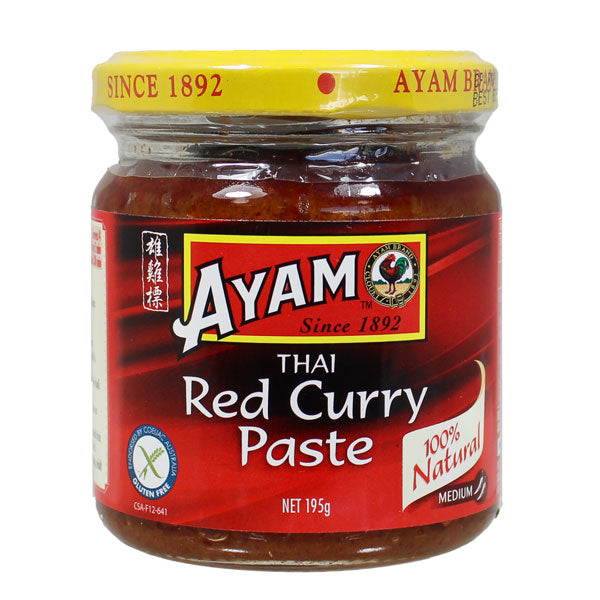 Ayam Paste Thai Red Curry 195g – ARC ASIAN GROCER