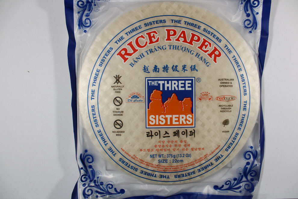 The Three Sisters Rice Paper 375g – ARC ASIAN GROCER