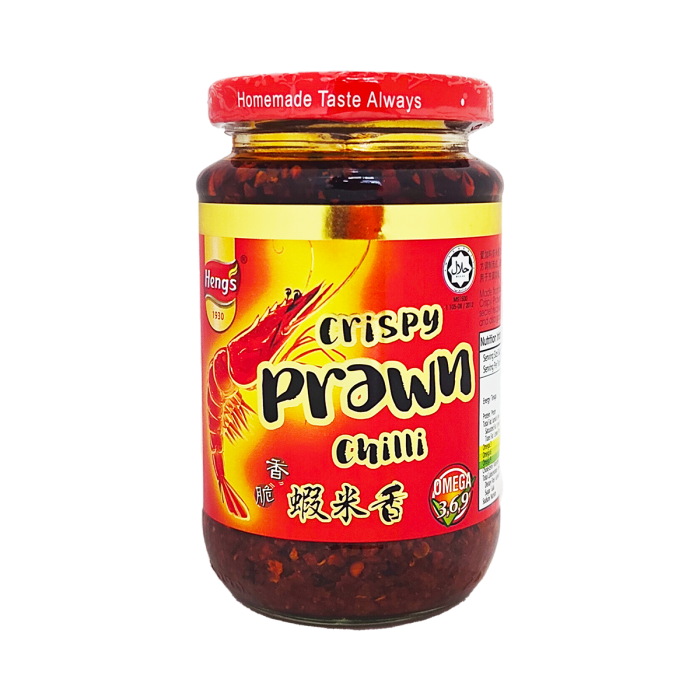 Heng's Crispy Prawn Chilli 340g – ARC ASIAN GROCER